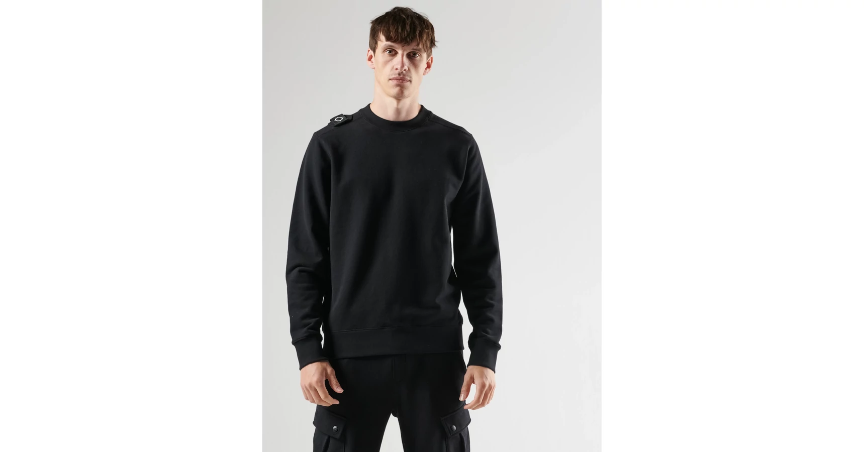 Core Crew Sweat - jet black