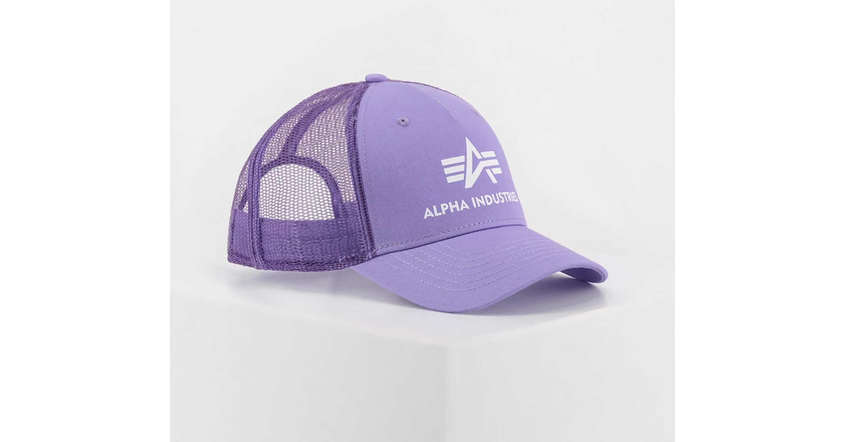 Basic Trucker Cap - pale violet baseball sapka - Alpha Industries
