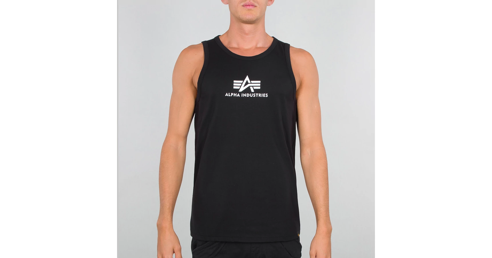 Basic Tank - fekete atléta - Alpha Industries